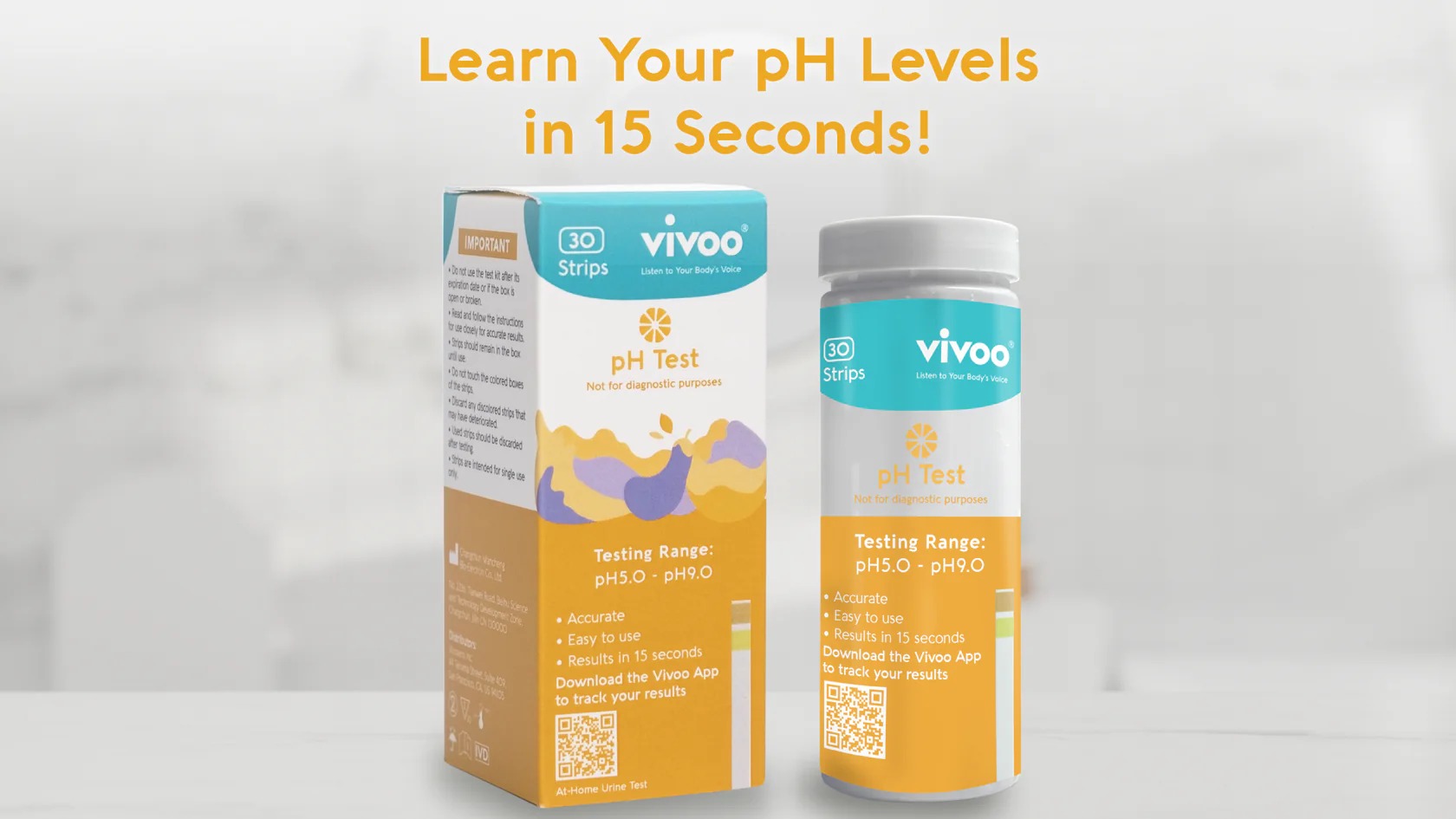 pH Test — Vivoo