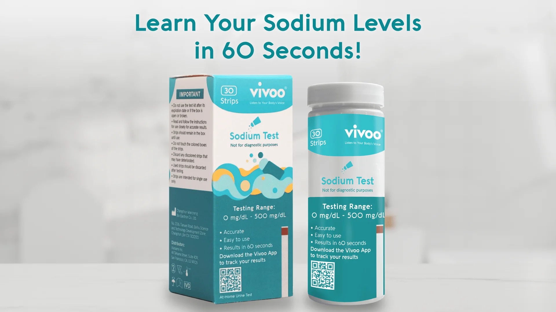 Sodium Test — Vivoo