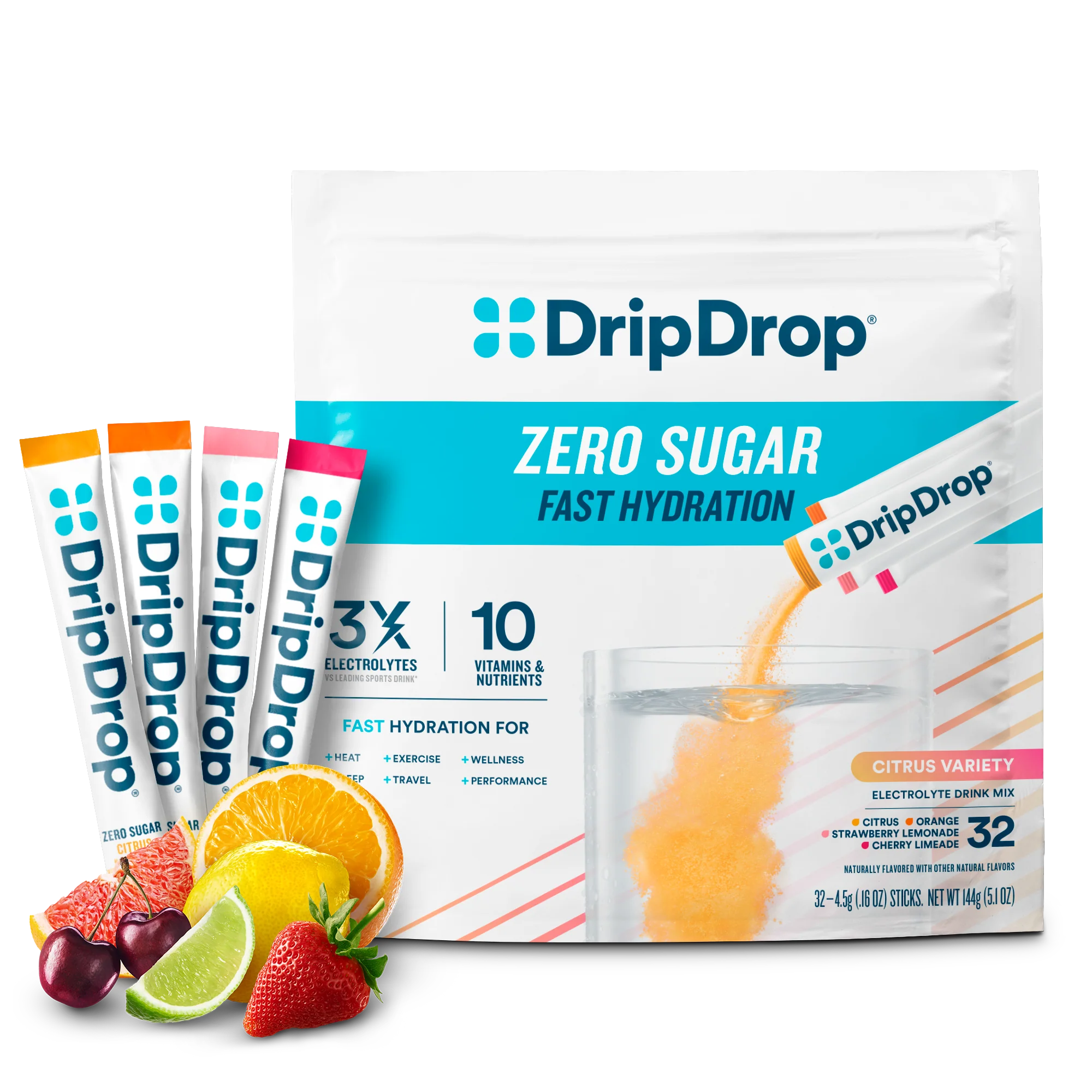 Zero Sugar Citrus Variety Pack — DripDrop