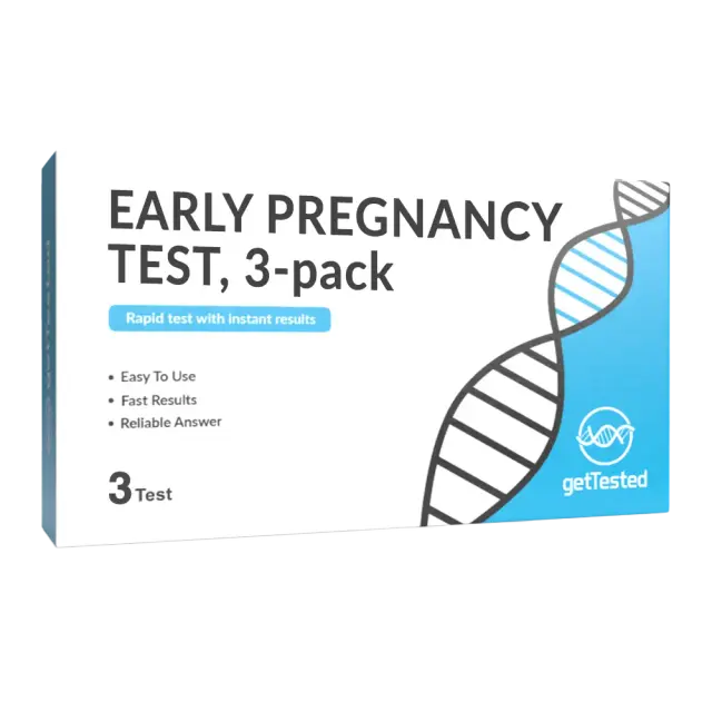 3-Pack Early Pregnancy Test — GetTested