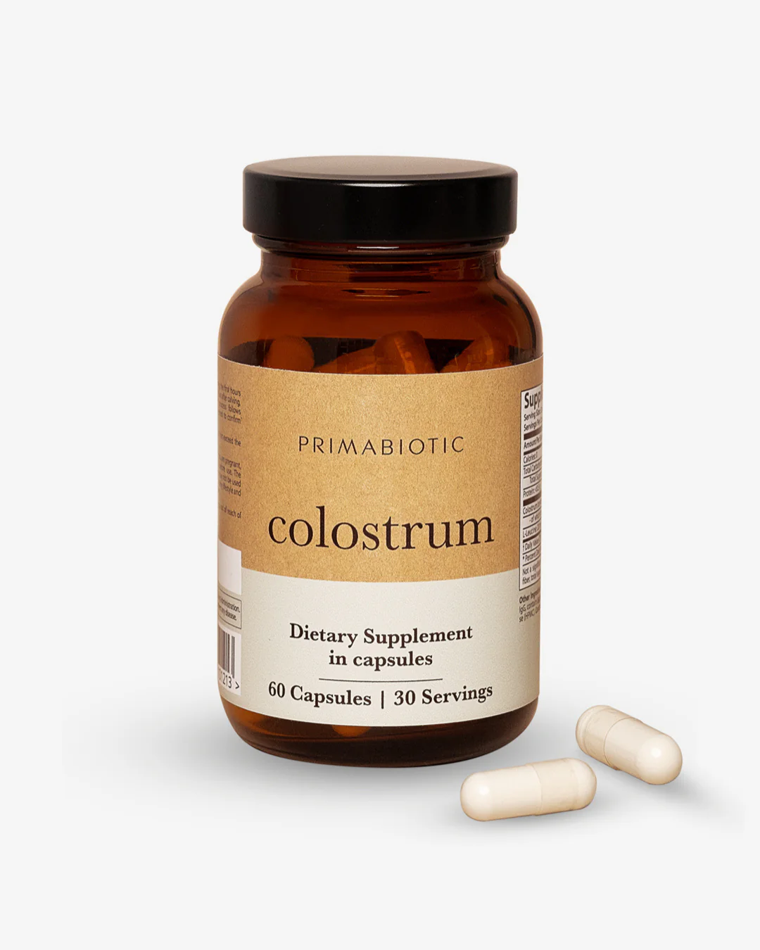 Bovine Colostrum Supplement – 60 Capsules — Primabiotic