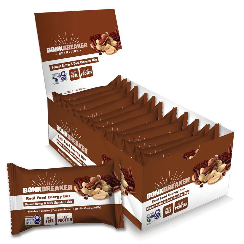 Bonk Breaker Peanut Butter & Chocolate Chip Bars