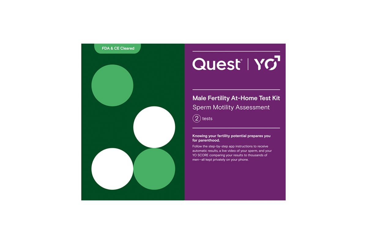 YO™ Male Fertility At-Home Test Kit (2-Pack) — Quest